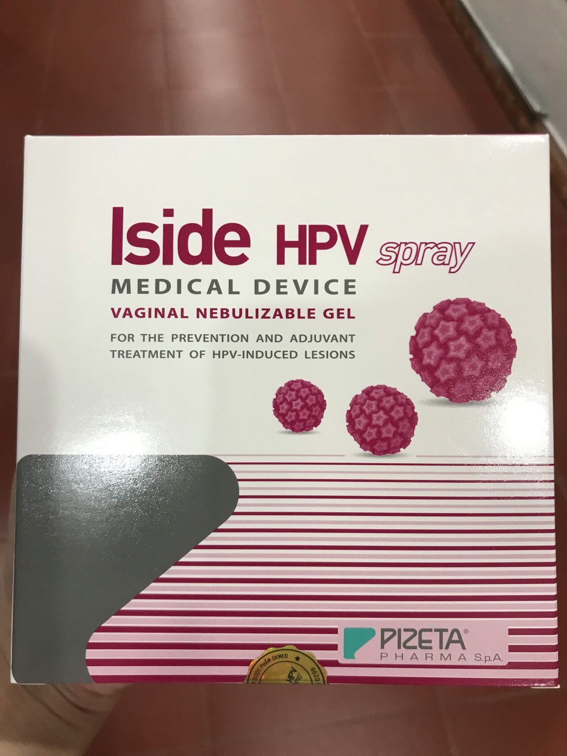 Gel xịt âm đạo iSide HPV Spray điều trị nhiễm HPV virus